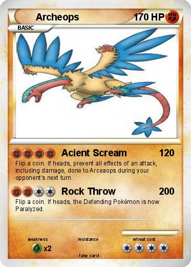 Pokémon Archeops 59 59 - Acient Scream - My Pokemon Card