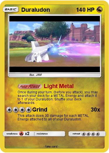 Pokémon Duraludon - Light Metal - My Pokemon Card