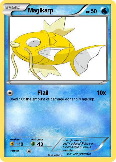 Pokémon Magikarp 1003 1003 - Flail - My Pokemon Card