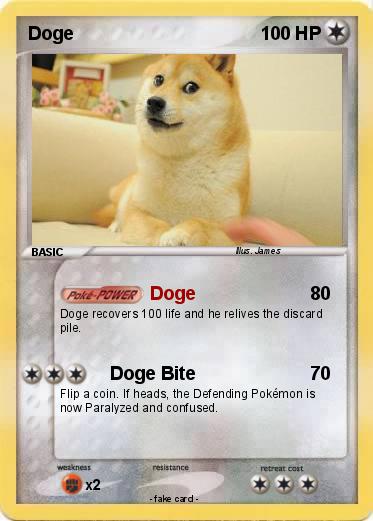 Pokémon Doge 38 38 - Doge - My Pokemon Card