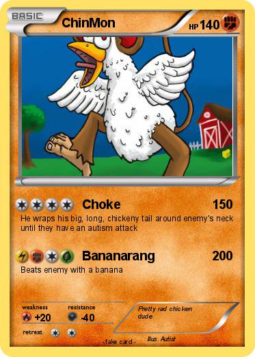Pokémon ChinMon - Choke - My Pokemon Card