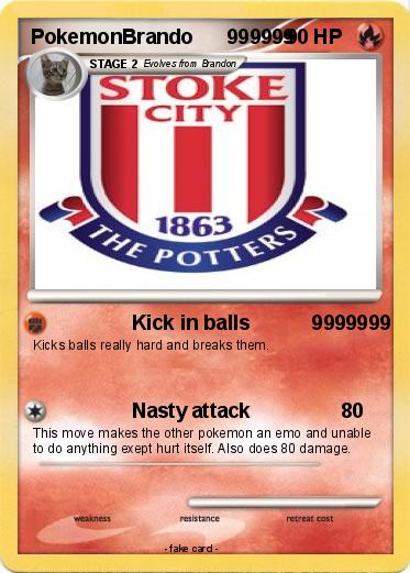 Pokémon PokemonBrando 999999 999999 - Kick in balls 9999999 - My ...