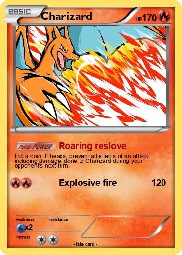 Pokémon Charizard 12254 12254 - Roaring reslove - My Pokemon Card
