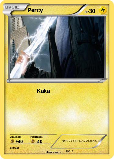 Pokémon Percy 416 416 - Kaka - My Pokemon Card