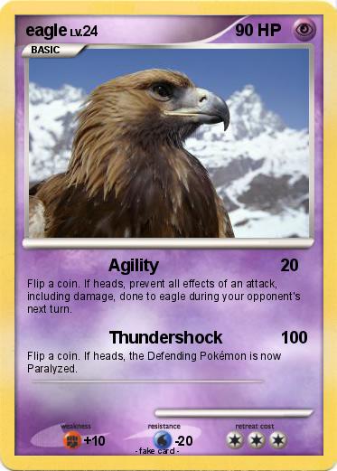 Pokémon eagle 257 257 - Agility - My Pokemon Card