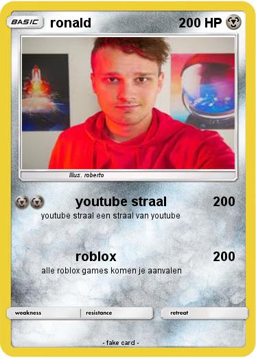 Pokémon ronald 626 626 - youtube straal - My Pokemon Card