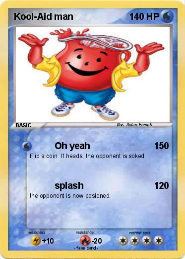 Pokémon Kool Aid man 88 88 - Oh yeah - My Pokemon Card
