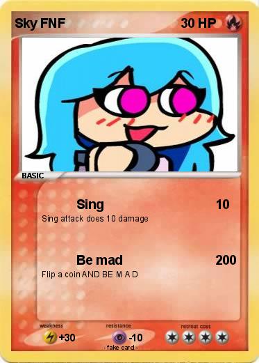 Pokémon Sky FNF - Sing - My Pokemon Card