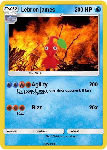 Pokémon Lebron james 823 823 - Agility - My Pokemon Card