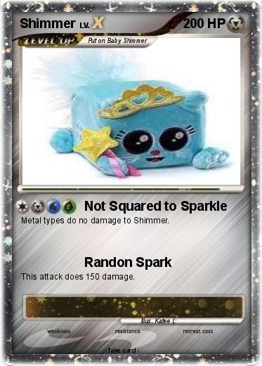 Pokémon Shimmer 3 3 - Not Squared to Sparkle - My Pokemon Card