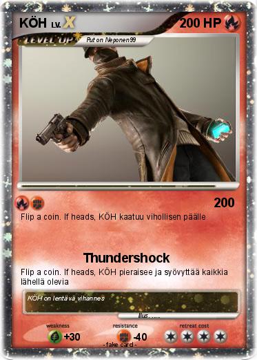 Pokémon KOH 18 18 - Thundershock - My Pokemon Card
