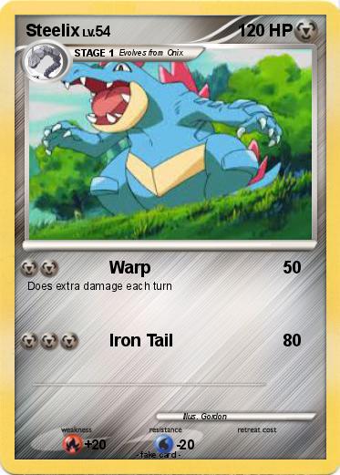 Pokémon Steelix 658 658 - Warp - My Pokemon Card
