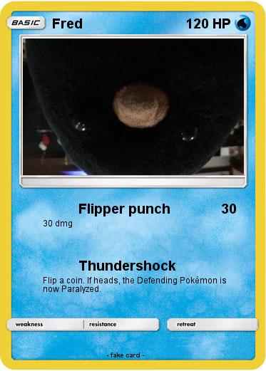 Pokémon Fred 1047 1047 - Flipper punch - My Pokemon Card