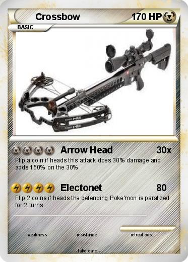 Pokémon Crossbow 3 3 - Arrow Head - My Pokemon Card