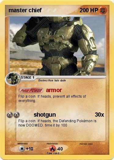 Pokémon master chief 300 300 - armor - My Pokemon Card