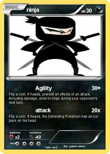 Pokémon ninja 2652 2652 - Agility - My Pokemon Card