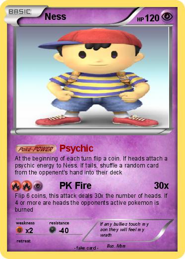 Pokémon Ness 295 295 - Psychic - My Pokemon Card