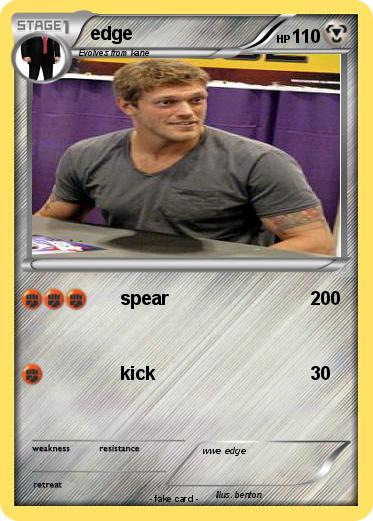 Pokémon edge 391 391 - spear - My Pokemon Card