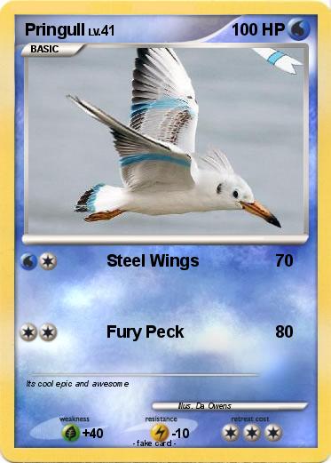 Pokémon Pringull - Steel Wings - My Pokemon Card