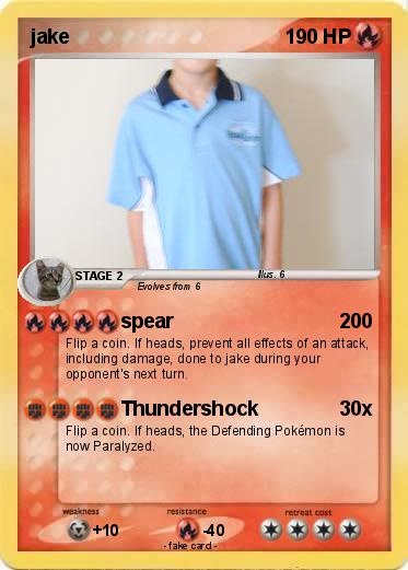 Pokémon jake 1423 1423 - spear - My Pokemon Card