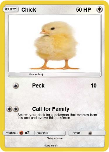 Pokémon Chick 177 177 - Peck - My Pokemon Card