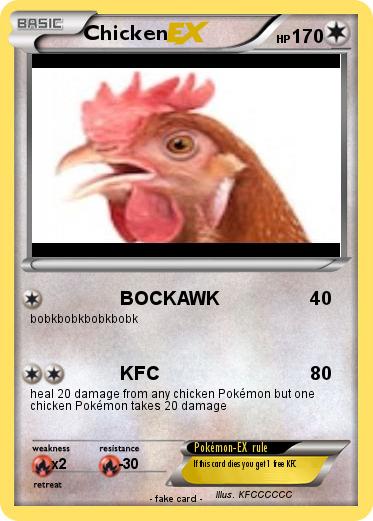 Pokémon Chicken 1087 1087 - BOCKAWK - My Pokemon Card