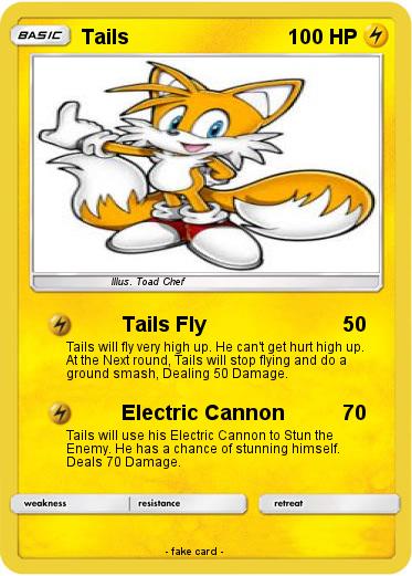 Pokémon Tails 1372 1372 - Tails Fly - My Pokemon Card
